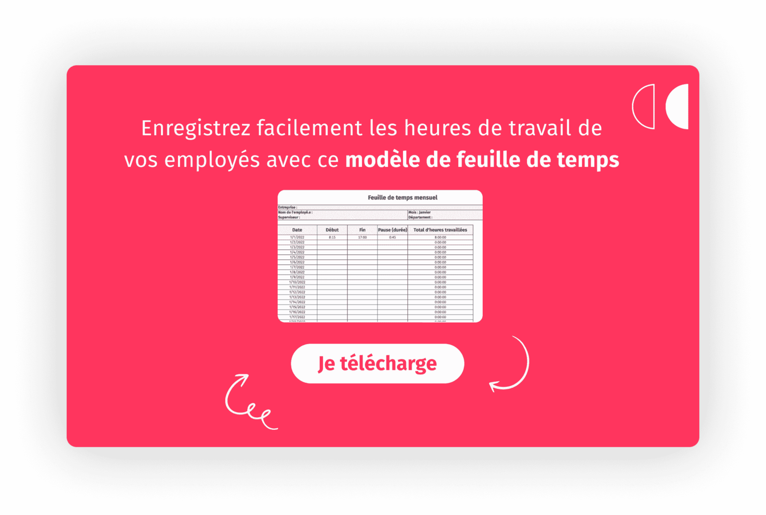 Pointage des heures de travail : code du travail + méthodes