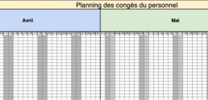 Planning congés Excel 2023 [+Modèle gratuit à télécharger] - Factorial